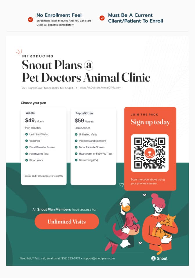 Wellness Plans - Pet Doctors Animal Clinic